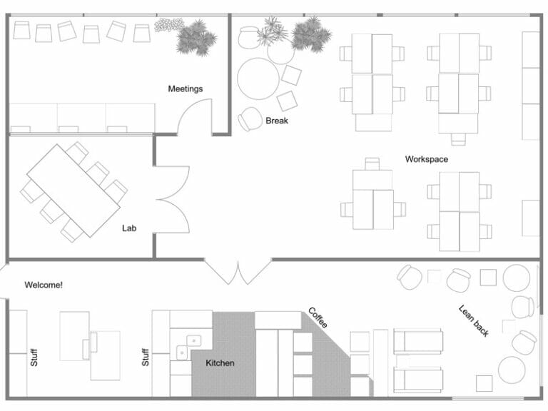 Office Planning for Better Organization | RoomSketcher