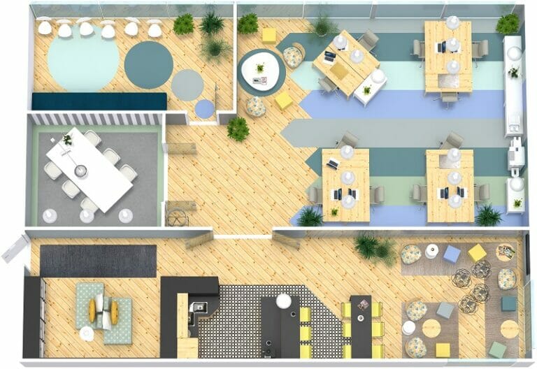 Types of Office Layouts & Floor Plans | RoomSketcher