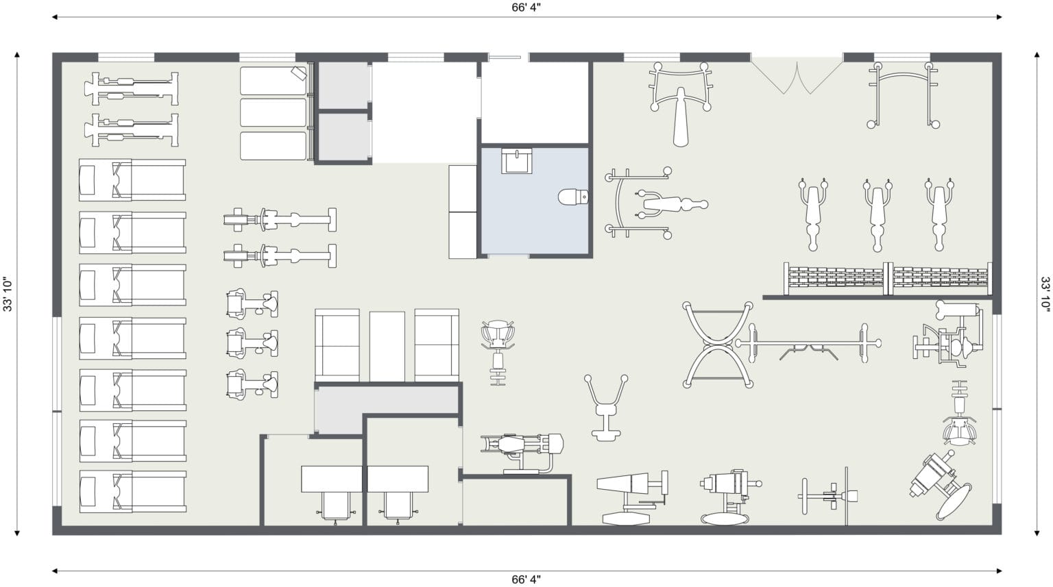 Design a Gym That Works for Every Workout