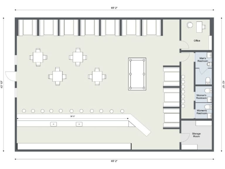 Plan the Perfect Bar: Layout Examples and Floor Plans