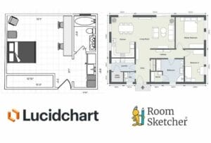 Which Is Better for Floor Plans: Lucidchart or RoomSketcher?
