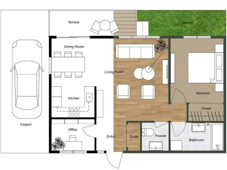 Customize 2D Floor Plans