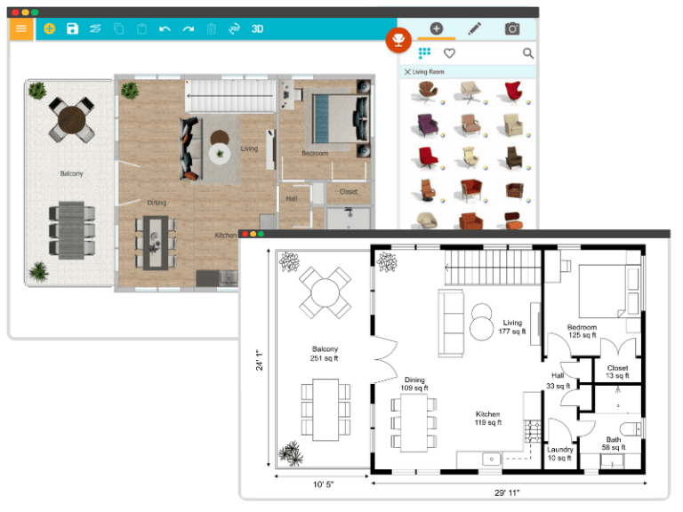 Professional Floor Plan Software