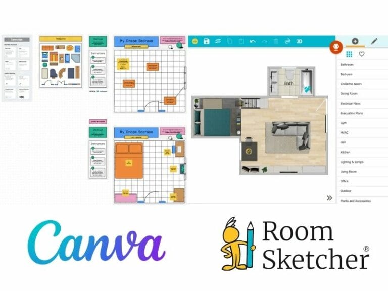 Can a Design Tool Create Floor Plans? Canva vs RoomSketcher