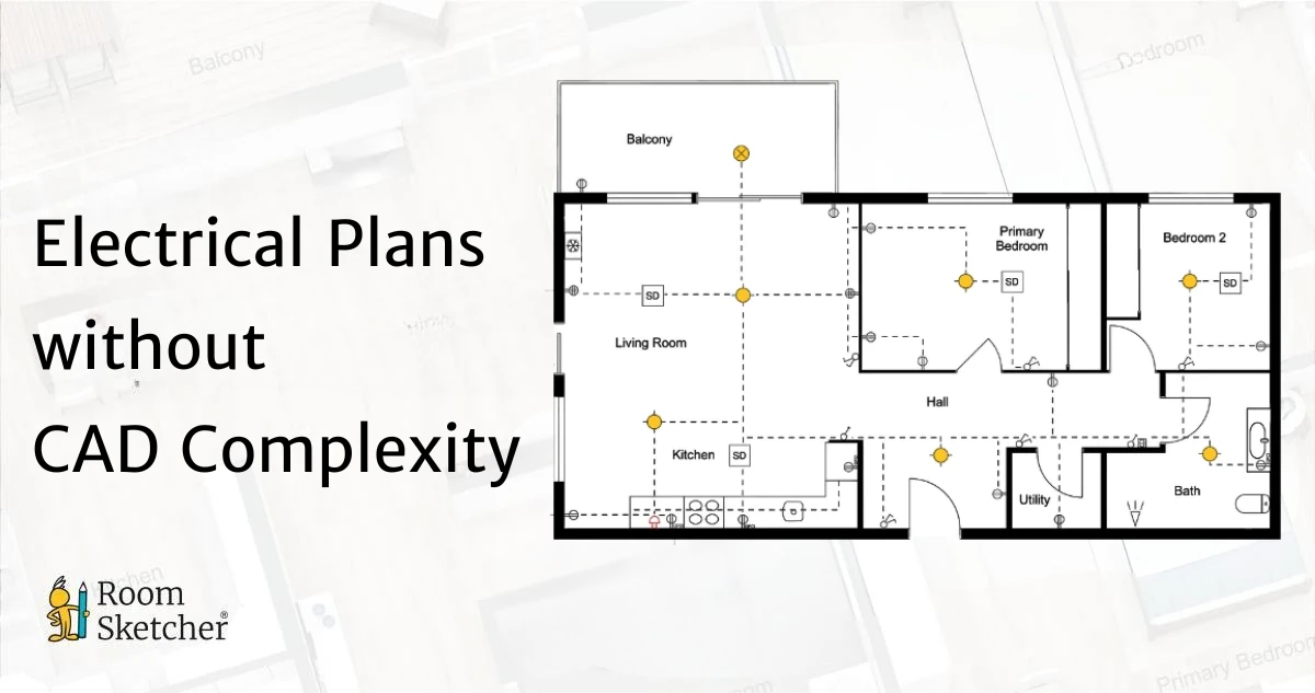Create Electrical Plans without CAD Complexity | RoomSketcher