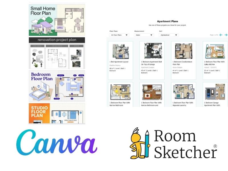 Can a Design Tool Create Floor Plans? Canva vs RoomSketcher