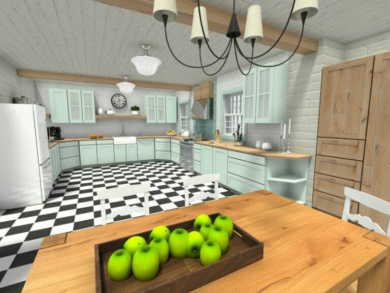 Cool Mint Green Kitchen Designs
