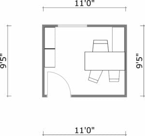 5 Great Ideas for Small Office Floor Plans