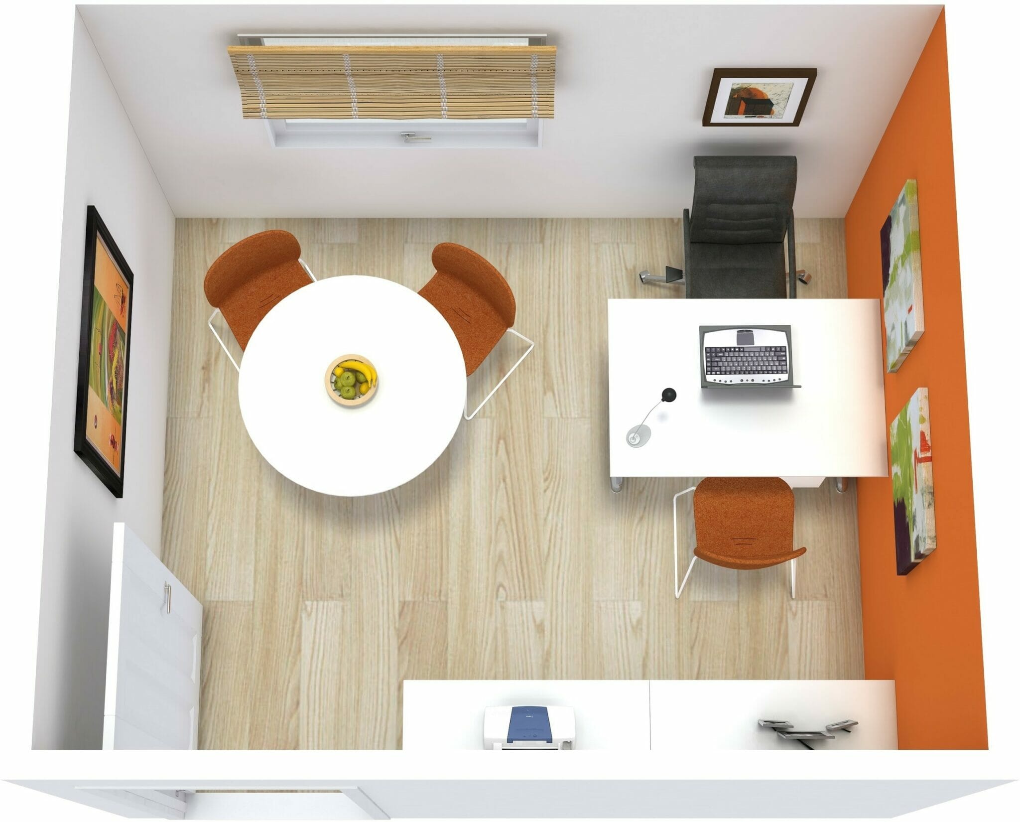 5 Great Ideas for Small Office Floor Plans