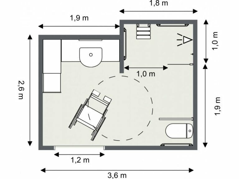 Accessible Bathroom Size Guide with Free Templates