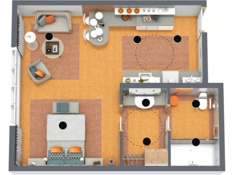 Apartment Floor Plan Universal Design Ideas Roomsketcher Obao官网