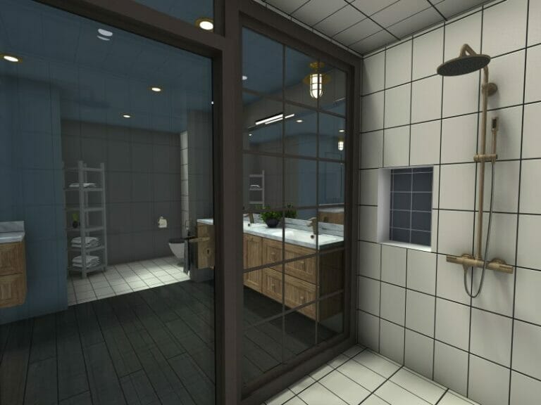 How to Achieve an Industrial Bathroom Style