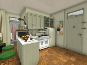 Friends TV Show Apartment Floor Plan