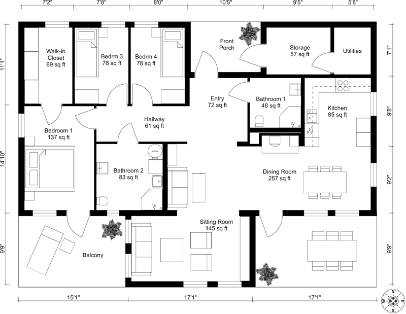 Create Professional 2D And 3D Floor Plans RoomSketcher