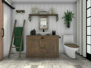 Bring Home the Farmhouse Bathroom Style