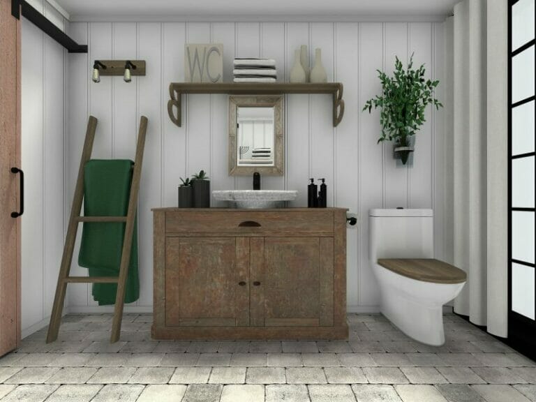Bring Home the Farmhouse Bathroom Style