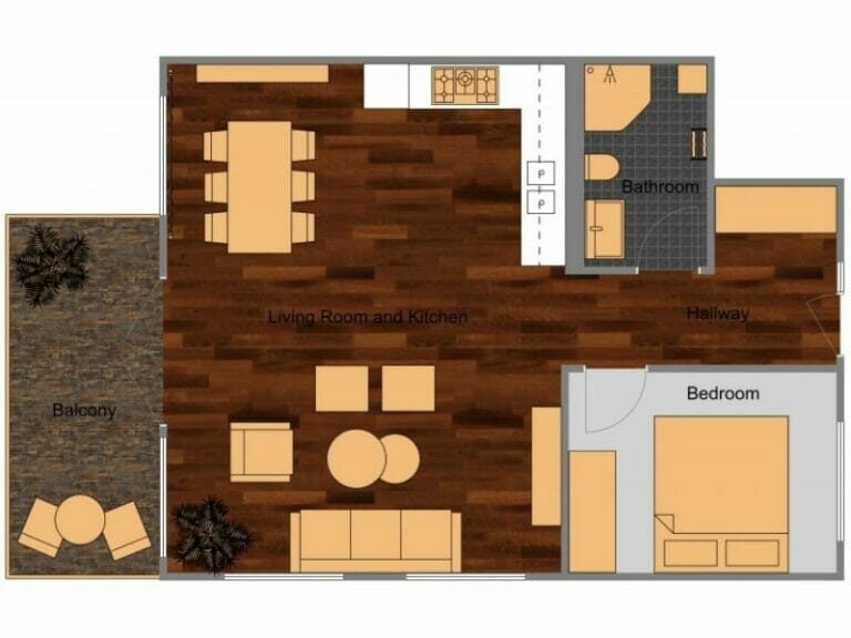 Customize 2D Floor Plans