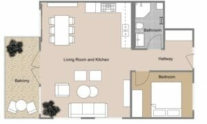 21 Stunning 2D Color Floor Plans | RoomSketcher