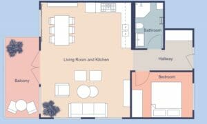 21 Stunning 2D Color Floor Plans | RoomSketcher
