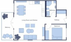 21 Stunning 2D Color Floor Plans | RoomSketcher
