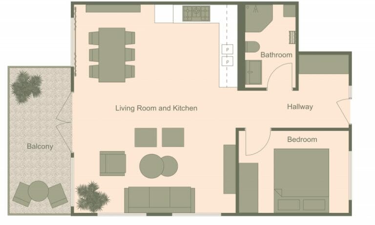 21 Stunning 2D Color Floor Plans | RoomSketcher