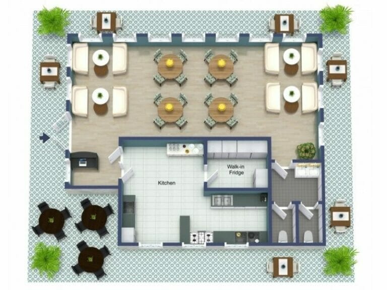 Restaurant Floor Plan Maker - Create Your Restaurant Layout