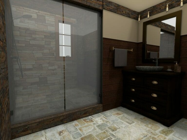 8 Timeless Rustic-Style Bathroom Ideas - RoomSketcher