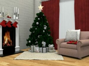 Where to Put a Christmas Tree in Your Home This Holiday Season