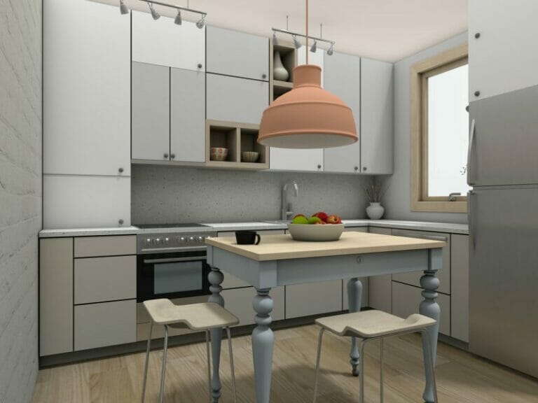 Make a Small Kitchen Layout Feel Bigger With Clever Design Tricks