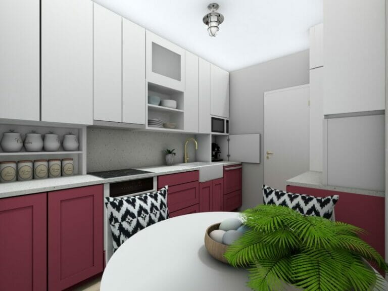 Make a Small Kitchen Layout Feel Bigger With Clever Design Tricks