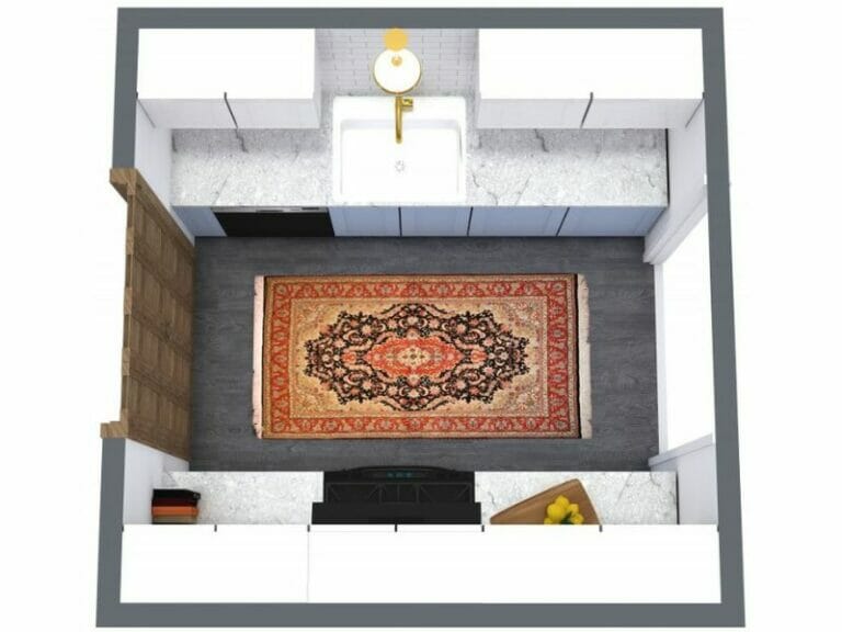 Make a Small Kitchen Layout Feel Bigger With Clever Design Tricks