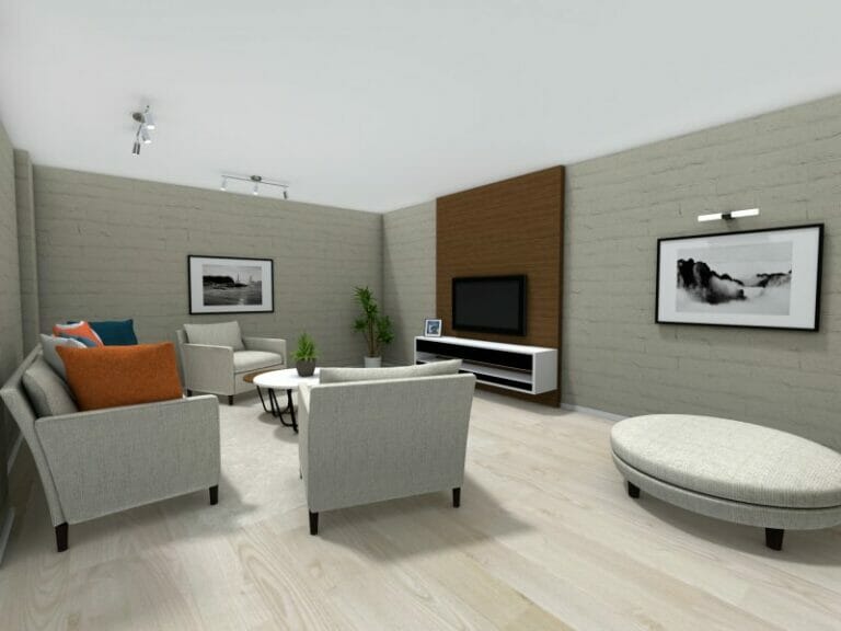 How to Create a Great Living Space for a Finished Basement Layout