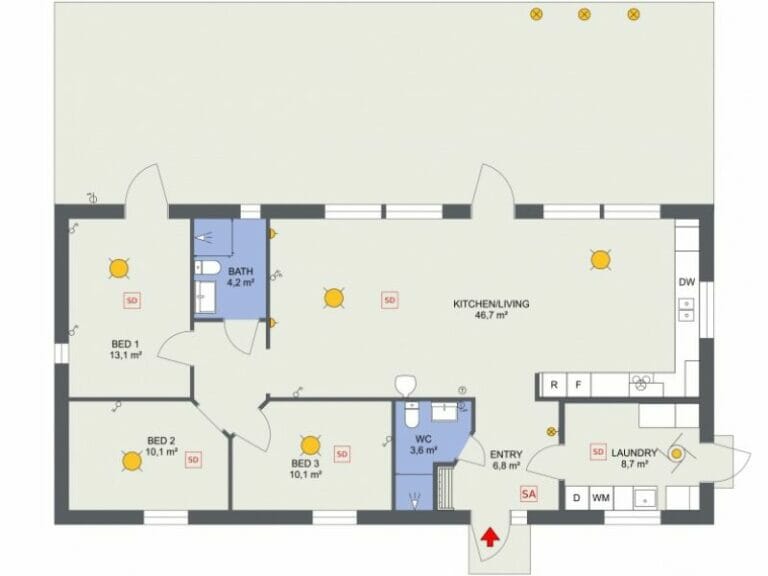 How to Draw an Electrical Floor Plan | RoomSketcher