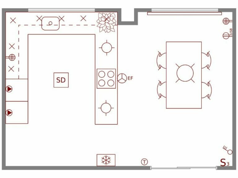 New Electrical Symbols for Floor Plans | RoomSketcher