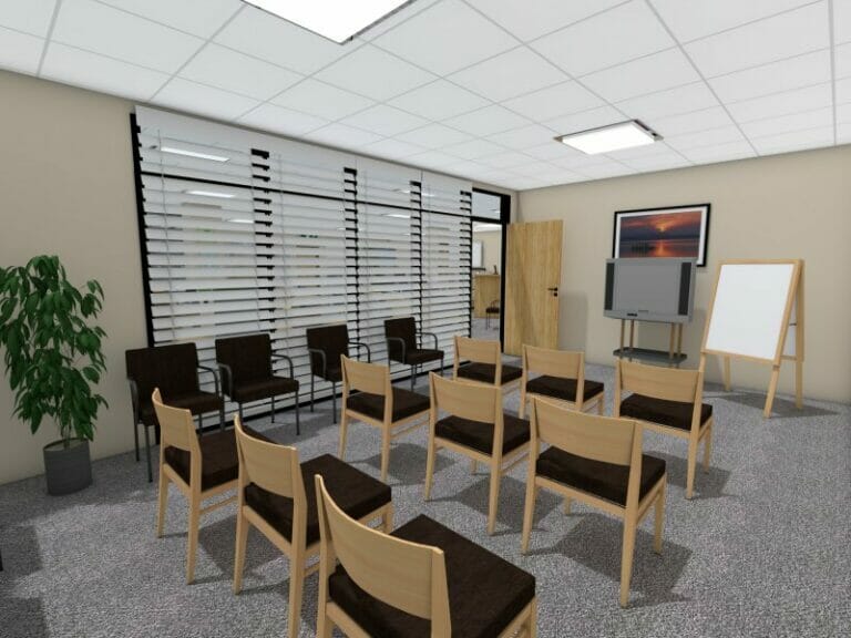 A 3D Tour of The American "The Office" Floor Plan
