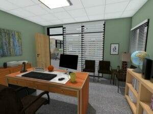 A 3D Tour of The American "The Office" Floor Plan