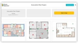 Evacuation Plan Software | RoomSketcher