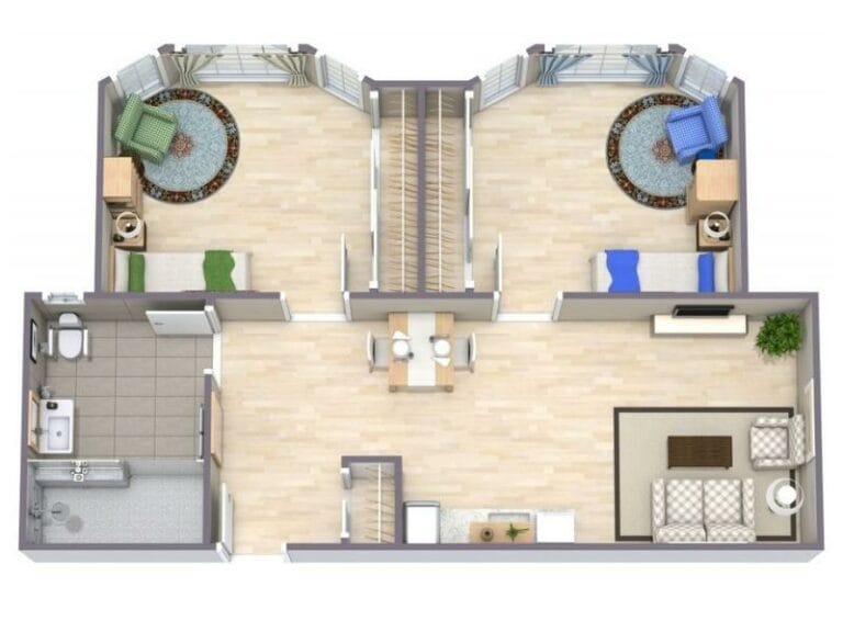10 Best Floor Plans for Retirees | RoomSketcher