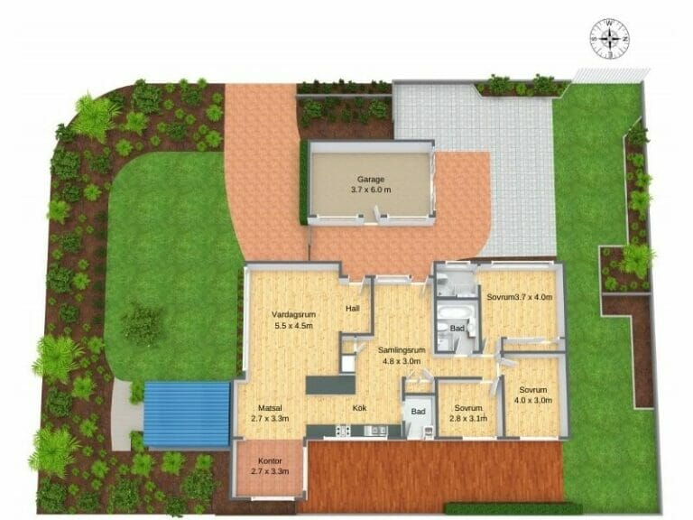 Vad är en situationsplan, och hur skapar man en sådan?