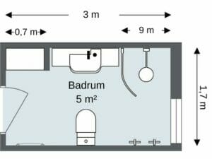 Designa och planera ditt badrum online med vår badrumsplanerare