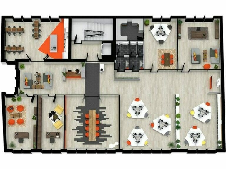 Büroplanung – Planen und erstellen Sie Ihr Bürolayout