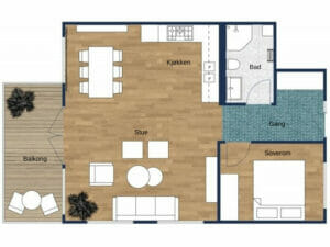 Tegn plantegninger med RoomSketcher App